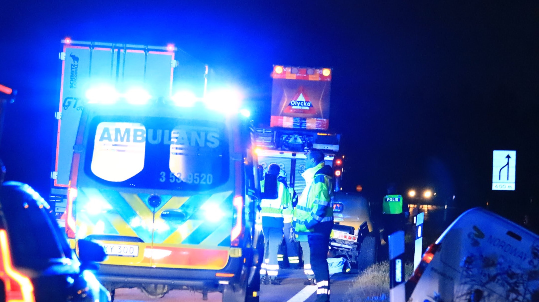 Efter olyckan på E20 - polisens uppmaning: sänk hastigheten ... Efter olyckan på E20 - polisens uppmaning: sänk hastigheten ...